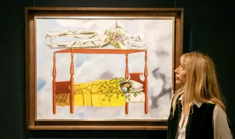 Self-portrait by Frida Kahlo sold for record price for a female artist ...