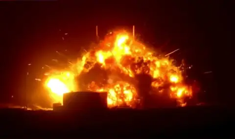 Blue Origins New Glenn rocket explodes during test in Florida VIDEO ᐉ ...
