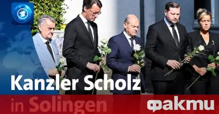 Germans pay tribute to Solingen victims ᐉ News from Fakti.bg - World ...