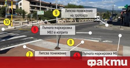 Доклад показва 16 опасни пропуска на проблемното кръстовище в Кресна ᐉ Новини от Fakti.bg ...